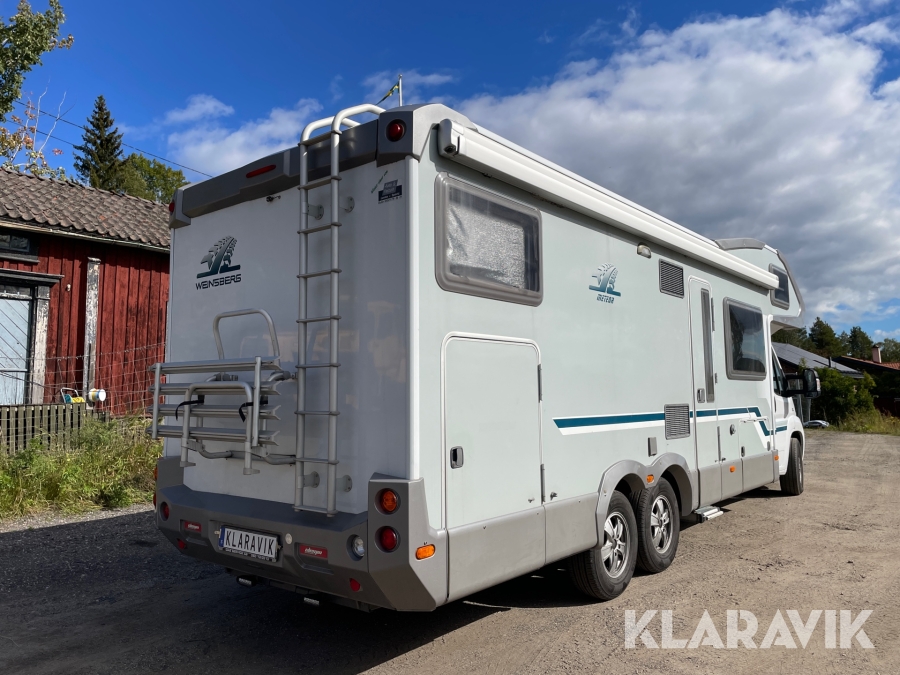 Husbil Fiat Knaus X250, Timrå, Klaravik auktioner