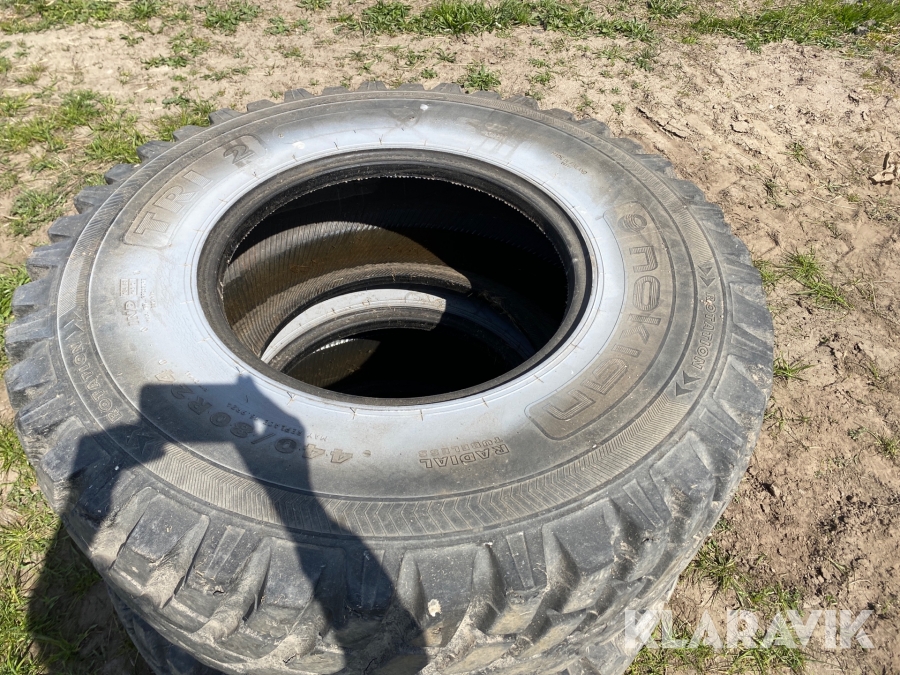 Traktordäck Nokian 440/80R24 // 480/80R38, Lund, Klaravik
