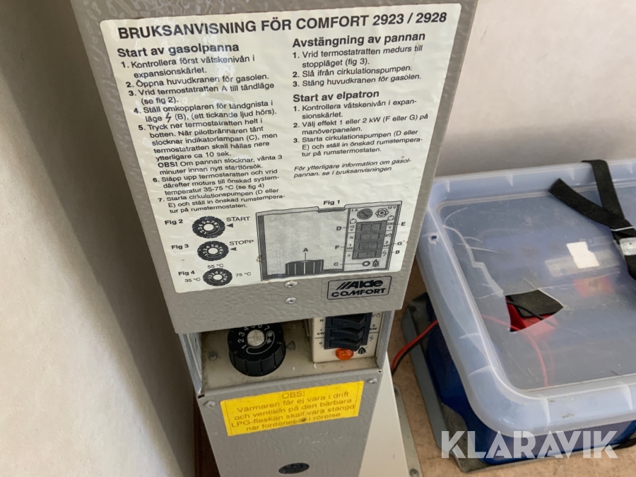 Rastvagn Arbetsvagnar Lycksele RV-4, Borås, Klaravik auktion