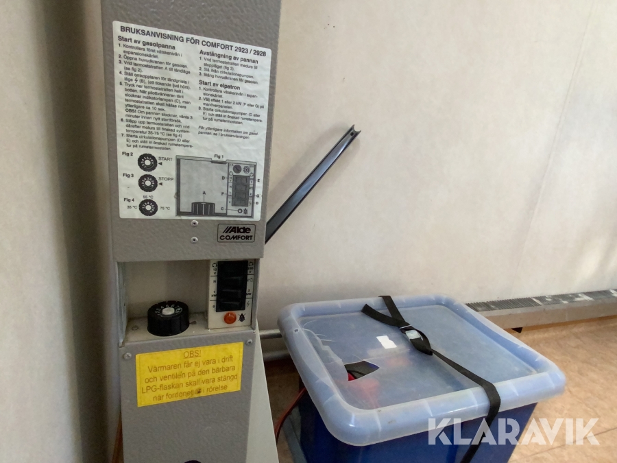 Rastvagn Arbetsvagnar Lycksele RV-4, Borås, Klaravik auktion