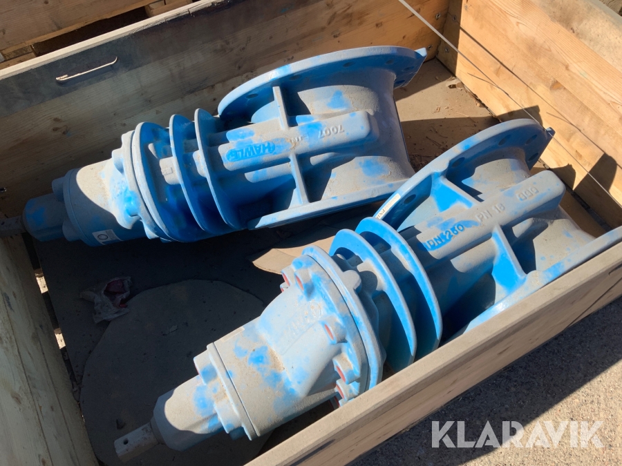 Slussventil 2st Hawle DN 250, Katrineholm, Klaravik auktione