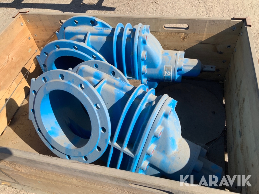 Slussventil 2st Hawle DN 250, Katrineholm, Klaravik auktione