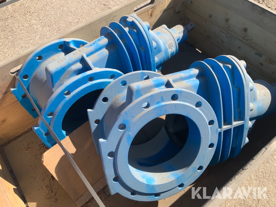 Slussventil 2st Hawle DN 250, Katrineholm, Klaravik auktione