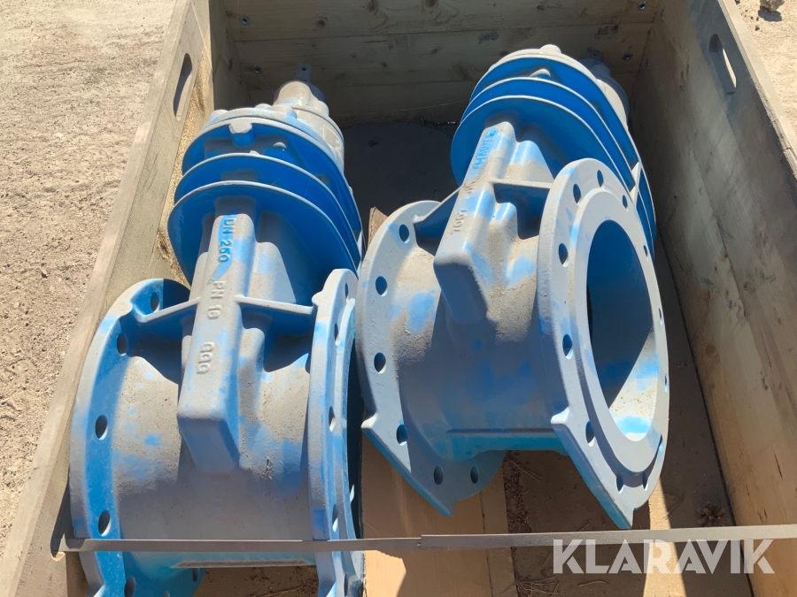 Slussventil 2st Hawle DN 250, Katrineholm, Klaravik auktione