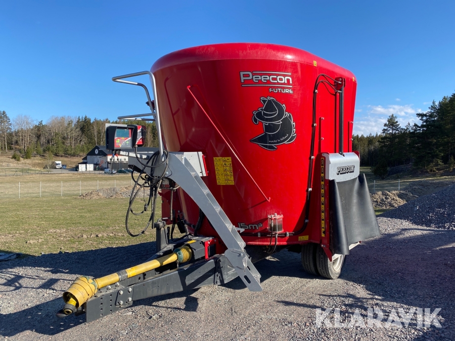 Mixervagn Peecon Future 15m3, Valdemarsvik, Klaravik auktion