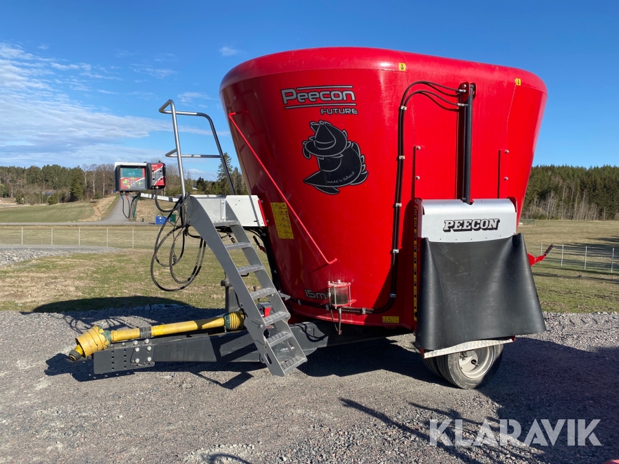 Mixervagn Peecon Future 15m3, Valdemarsvik, Klaravik auktion