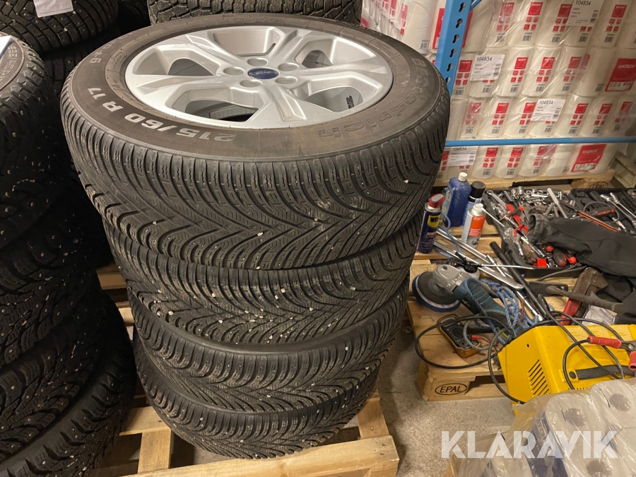 Däck på fälg, Uddevalla, Klaravik auktioner