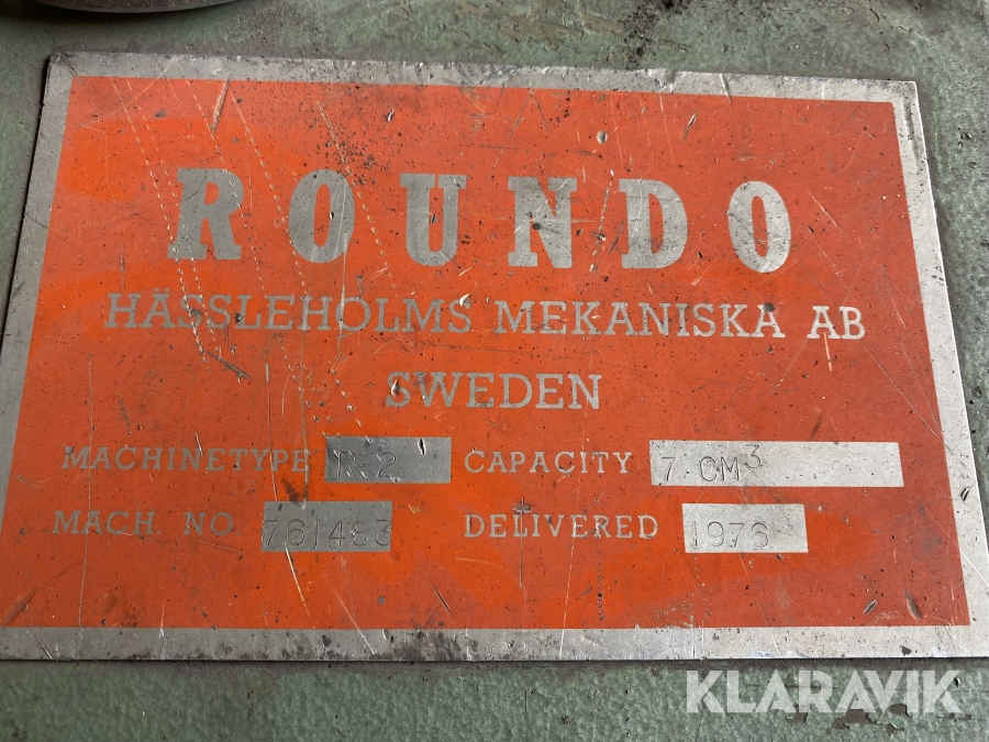 Ringvals Roundo R2, Kungsör, Klaravik auktioner