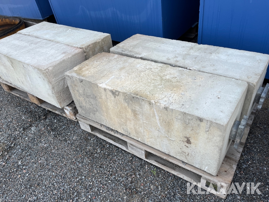 Betongfundament, Knivsta, Klaravik auktioner