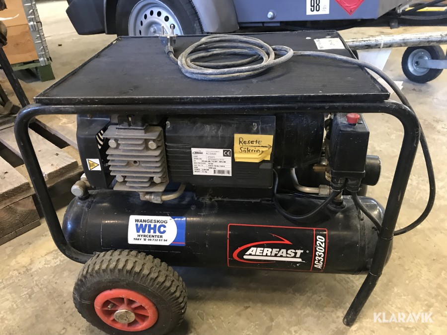 Klaravik Auktioner | Kompressor Aerfast AC33020