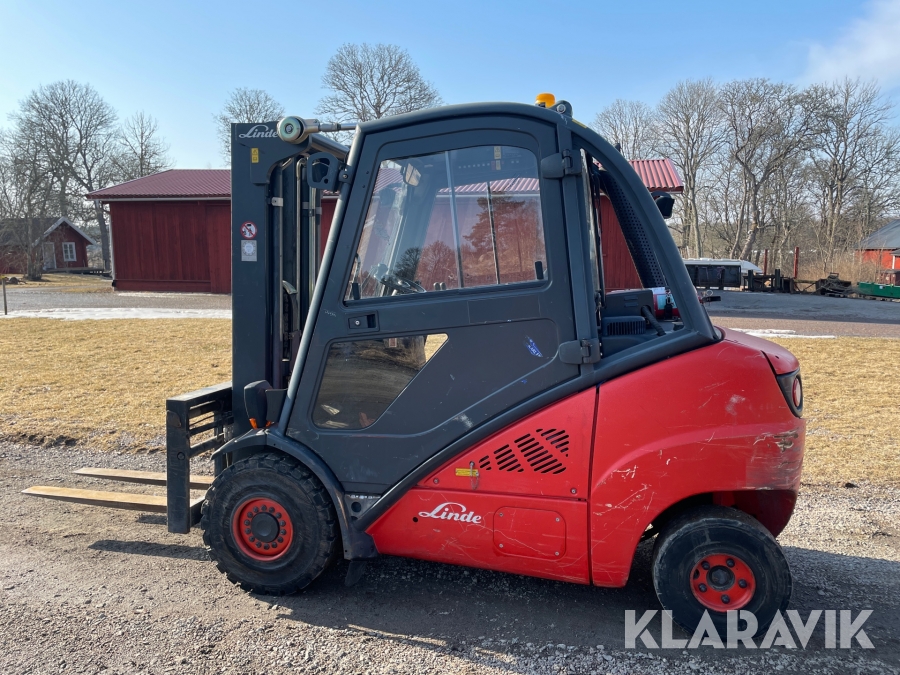 Dieseltruck Linde H35D-01, Uppsala, Klaravik auktioner