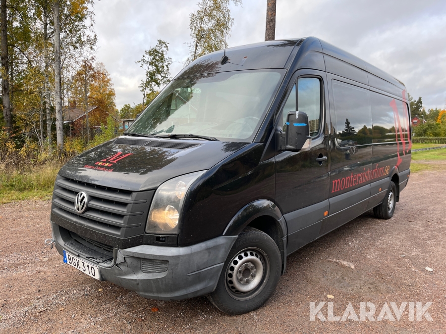 Volkswagen Crafter 35 2.0 TDI Skåp, Storfors, Klaravik aukti