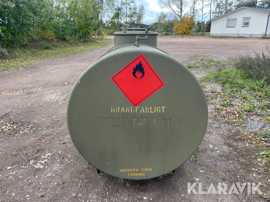 Dieseltank Bröderna forss AB 2000L, Oskarshamn, Klaravik auk