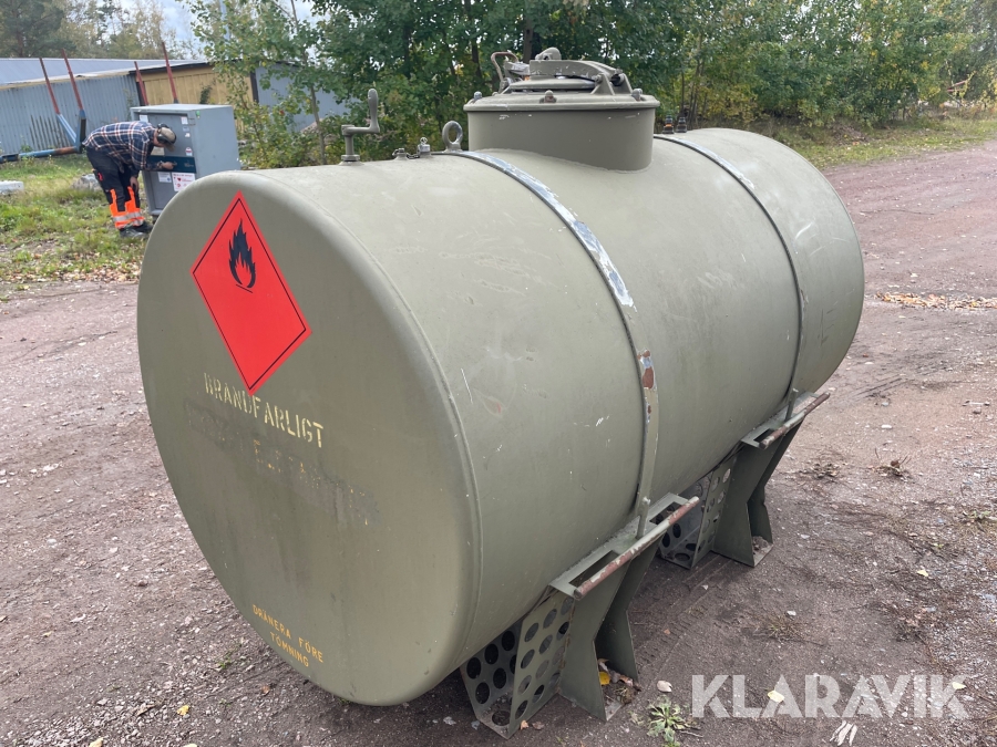 Dieseltank Bröderna forss AB 2000L, Oskarshamn, Klaravik auk