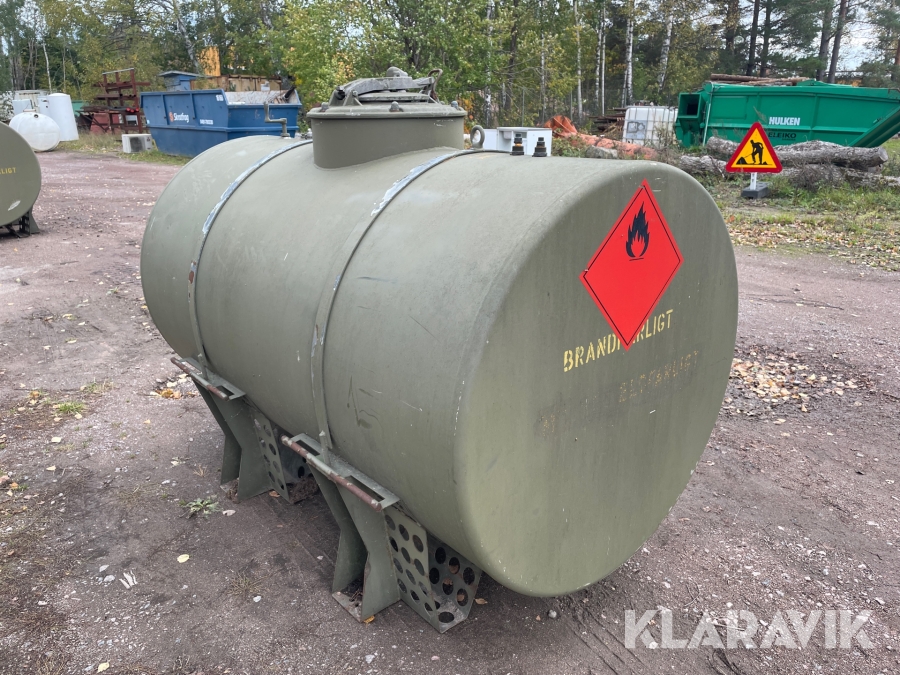 Dieseltank Bröderna forss AB 2000L, Oskarshamn, Klaravik auk