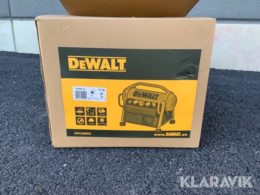 Klaravik Auktioner | Kompressor Dewalt Dpc6mrc-os