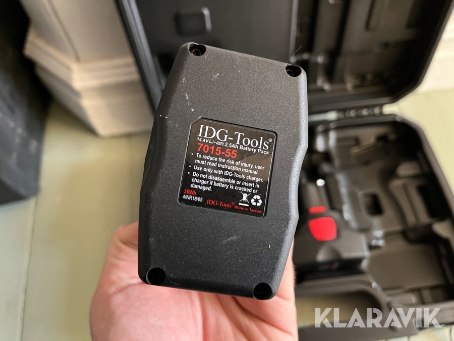 Bitsskruvdragare IDG-Tools 7015-1, Tidaholm, Klaravik auktio