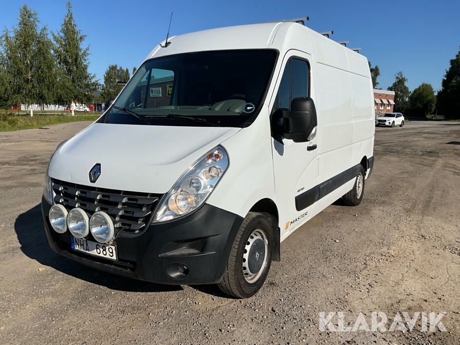 Skåpbil Renault Master, Boden, Klaravik auktioner
