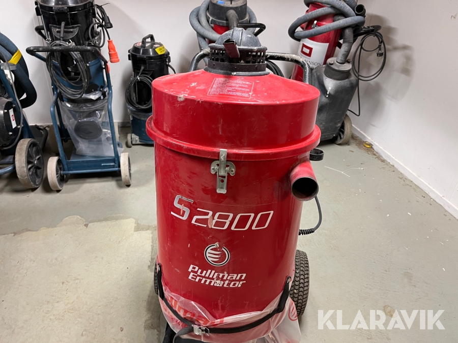 Stoftavskiljare Pullman Ermator S2800, Huddinge, Klaravik au