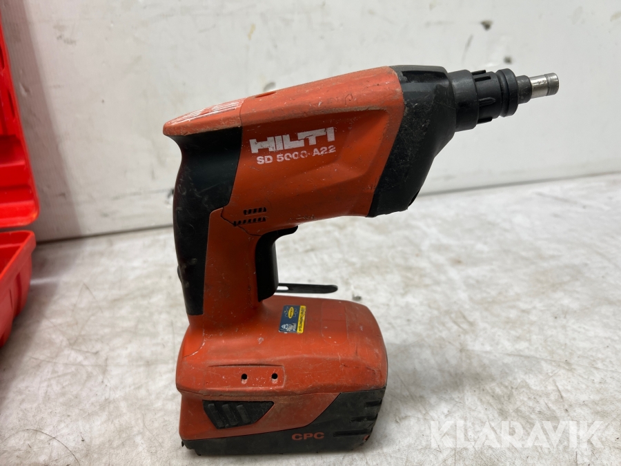 Skruvdragare Hilti SD 5000 -A22, Svalöv, Klaravik auktioner