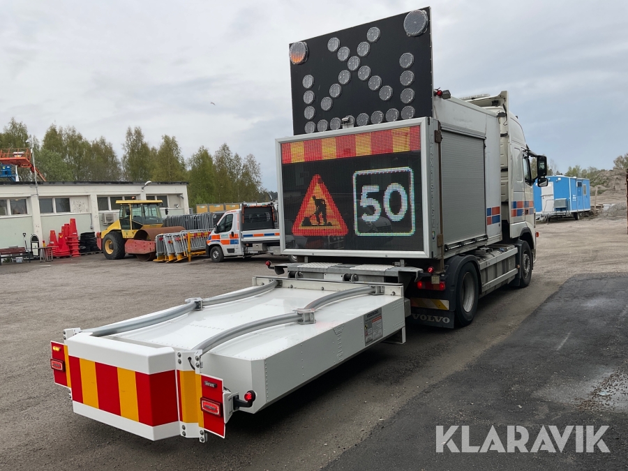 Lastbil TMA Volvo FH-480/ Verdegro TMA-US 100K, Söderhamn, K