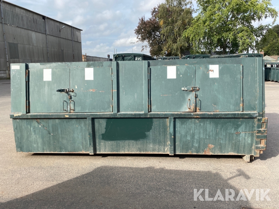 Klaravik Auktioner | Liten lastväxlare Container 12 Kubik