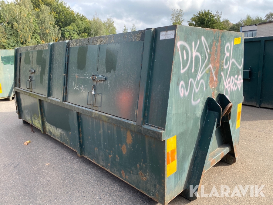 Klaravik Auktioner | Liten lastväxlare Container 12 Kubik