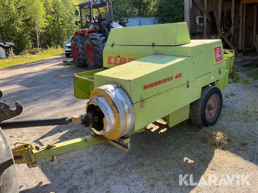 Balpress Claas Markant 40, Ljusdal, Klaravik auktioner