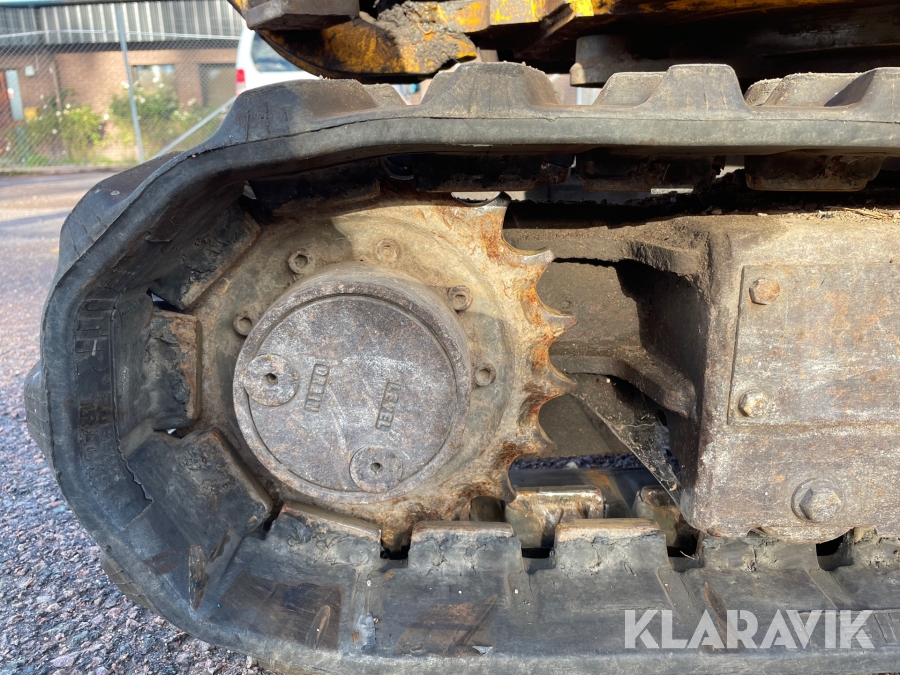 Grävmaskin JCB 801.4, Mönsterås, Klaravik auktioner