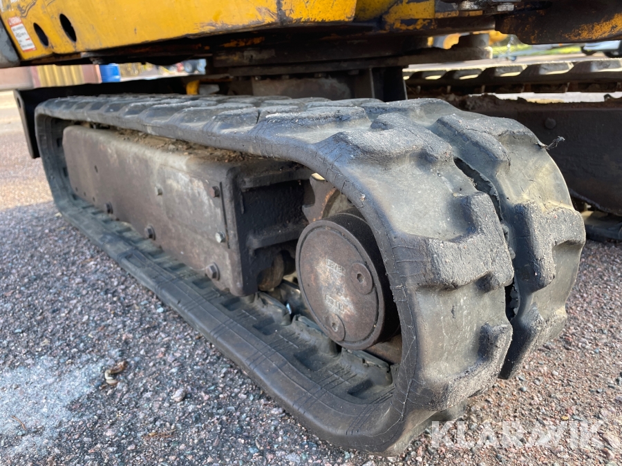 Grävmaskin JCB 801.4, Mönsterås, Klaravik auktioner