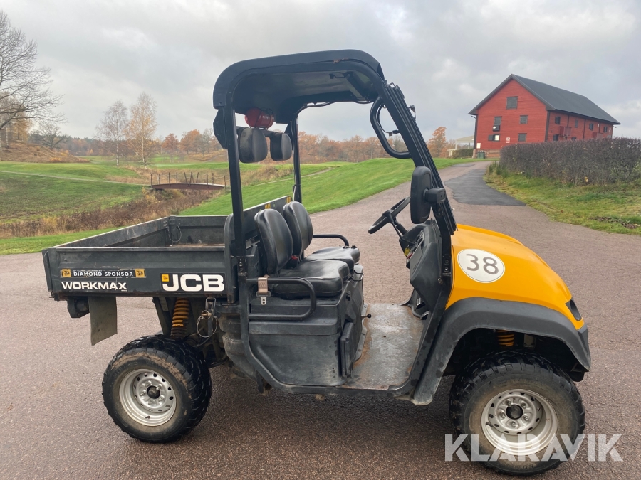 UTV JCB Workmax 800D, Linköping, Klaravik auktioner