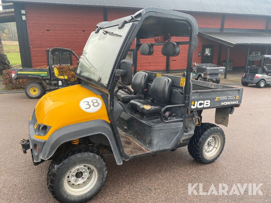UTV JCB Workmax 800D, Linköping, Klaravik auktioner