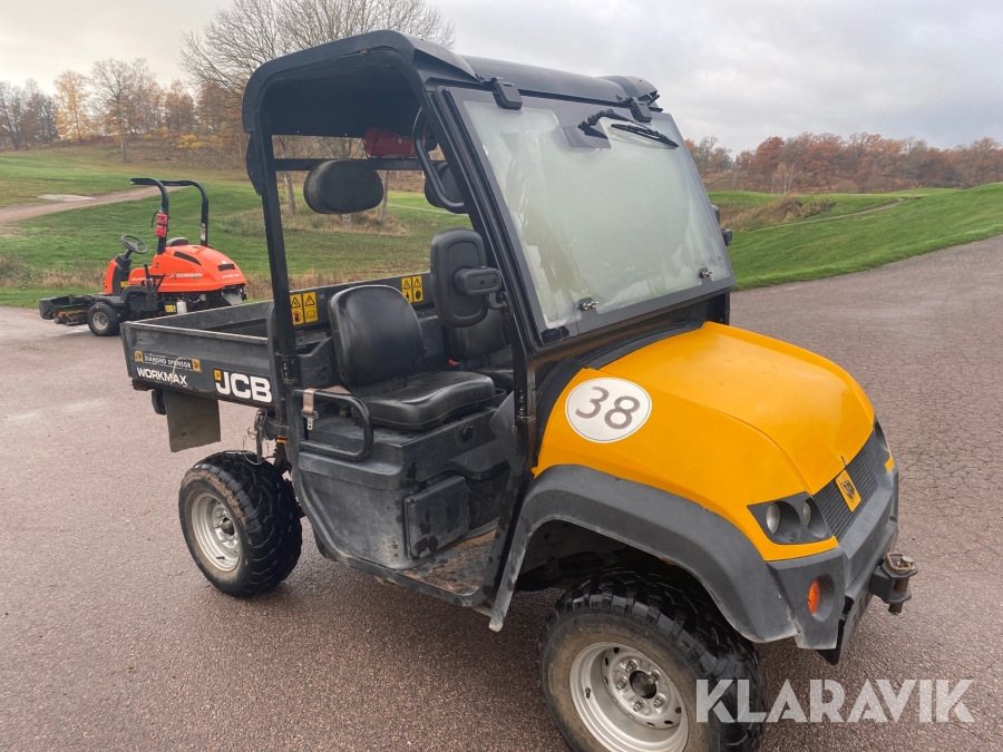 UTV JCB Workmax 800D, Linköping, Klaravik auktioner