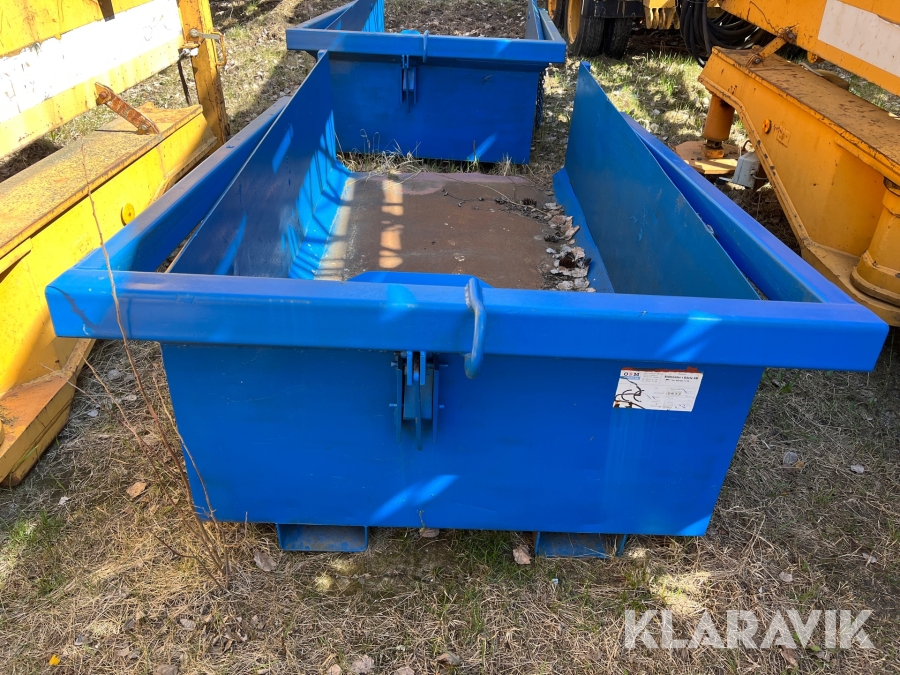 Sopbasker Stålcenter 2000L, Östhammar, Klaravik auktioner