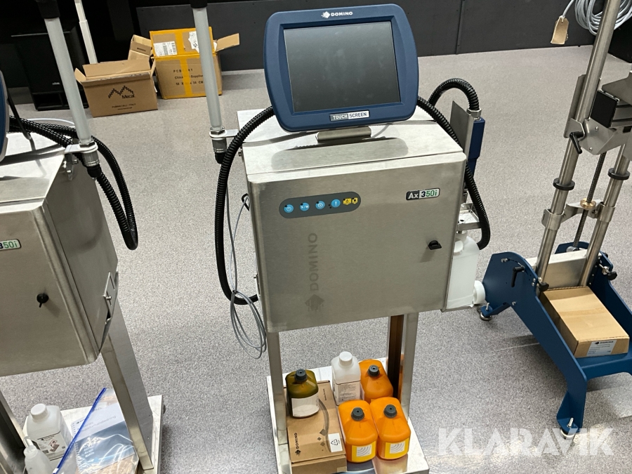 Printer Domino Ax350i, Sävsjö, Klaravik auktioner