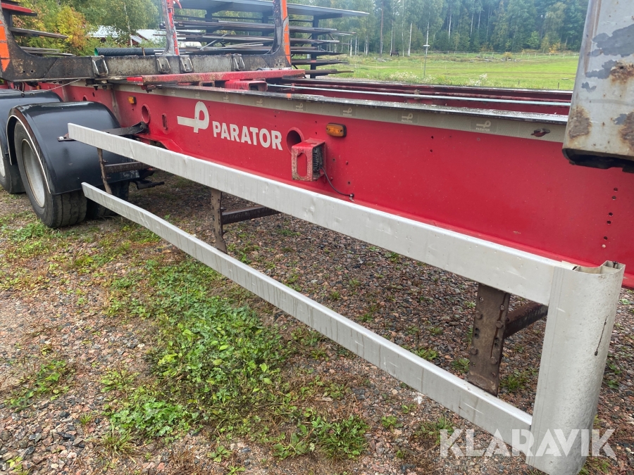 Timmersläp Parator SV 18-24, Sandviken, Klaravik auktioner