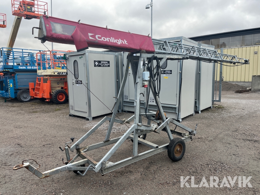 Belysningsmast 12m Conlight, Norrköping, Klaravik auktioner