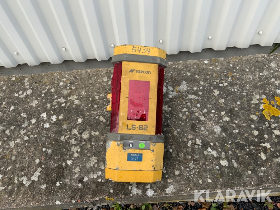 Klaravik Auktioner | Maskinmottagare Topcon LS-b2