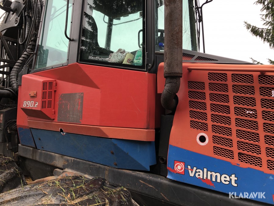 Valmet 890.2, Hudiksvall, Klaravik auktioner