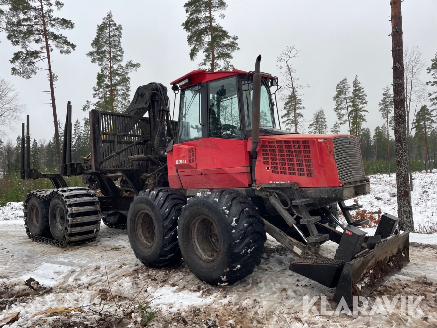 Skotare Valmet 890.3, Mönsterås, Klaravik auktioner