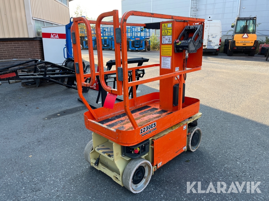 Saxlift JLG 1230 ES, Järfälla, Klaravik auktioner