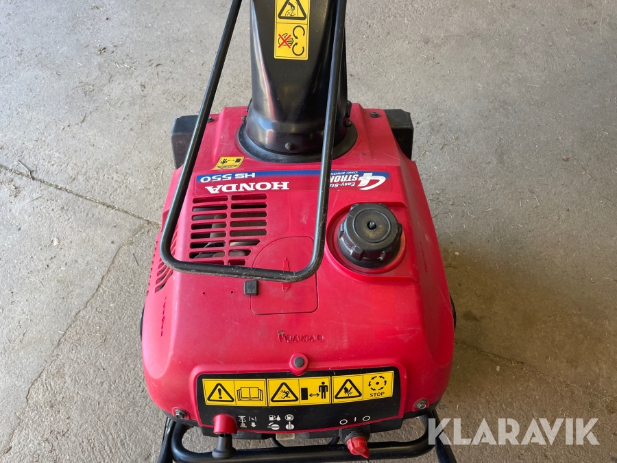 Snöslunga Honda HS550, Örebro, Klaravik