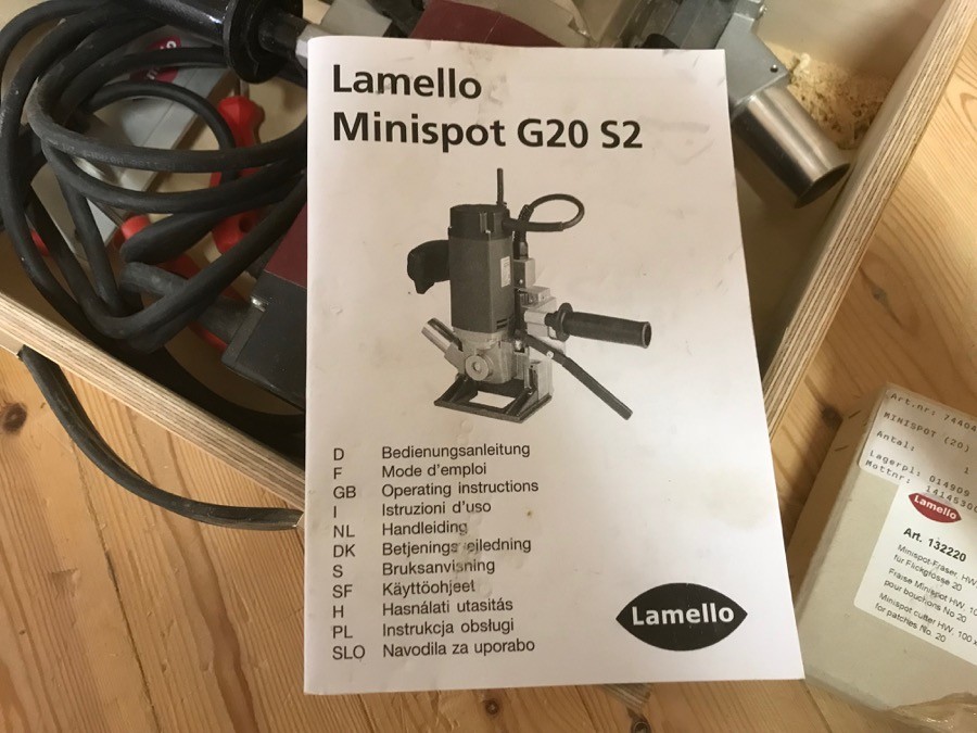 Klaravik Auktioner | Minispot G20 S2 Fräsmaskin