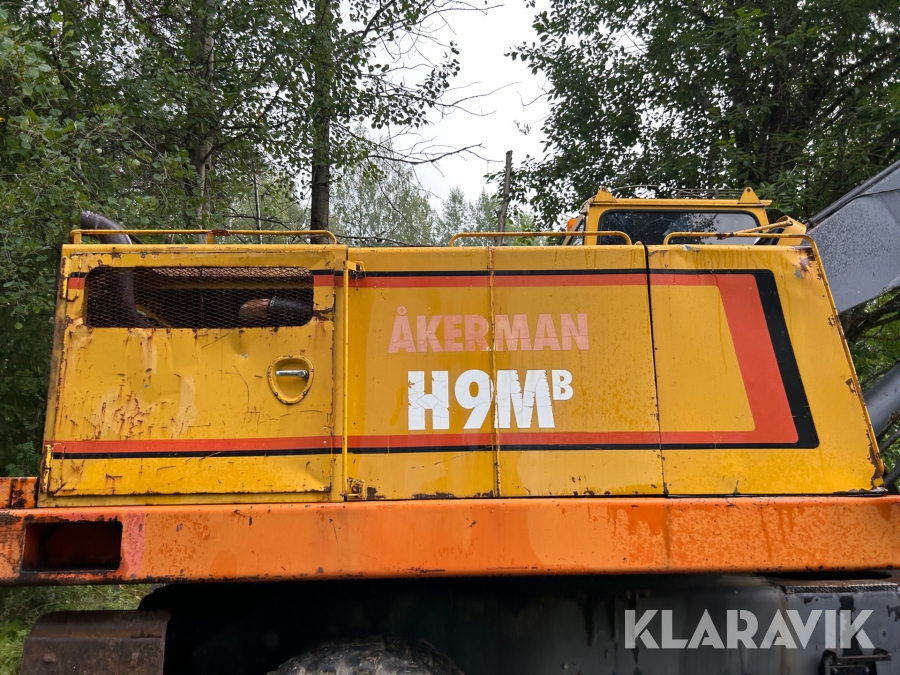 Grävmaskin Åkerman H9 MB, Sollefteå, Klaravik auktioner
