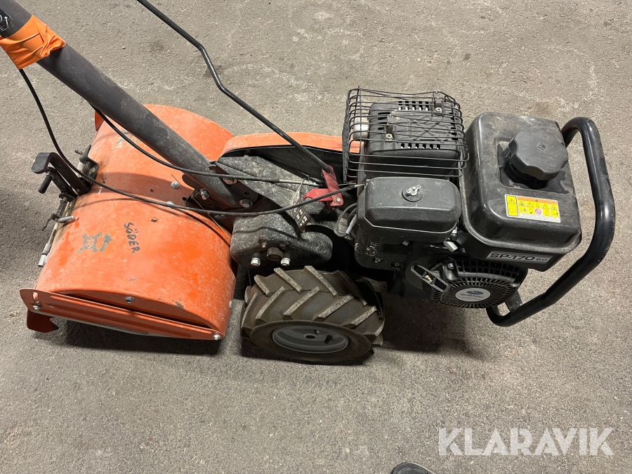 Jordsfräs Husqvarna TR430 dual, Gävle, Klaravik auktioner