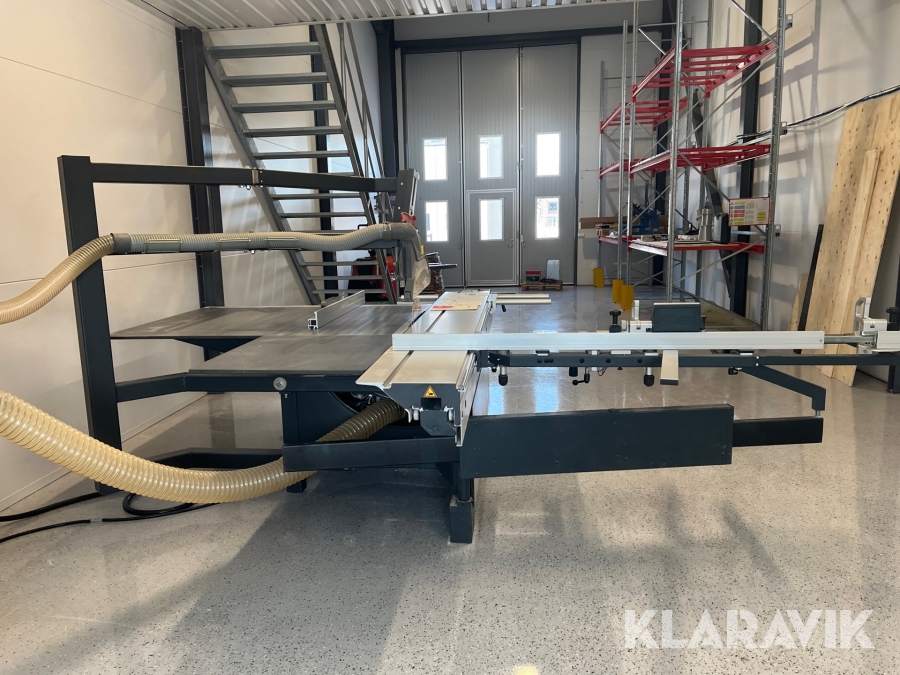 Justersåg med utsug Altendorf F 45, Vänersborg, Klaravik auk