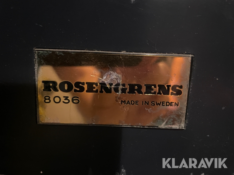 Kassaskåp Rosengrens 8036, Västervik, Klaravik auktioner