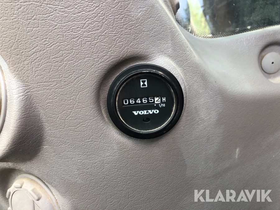 Grävmaskin Volvo Ec210cl Med palfinger kran