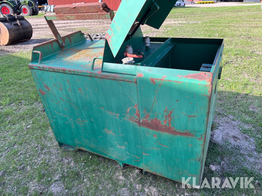 Dieseltank ABG 600l, Söderköping, Klaravik auktioner