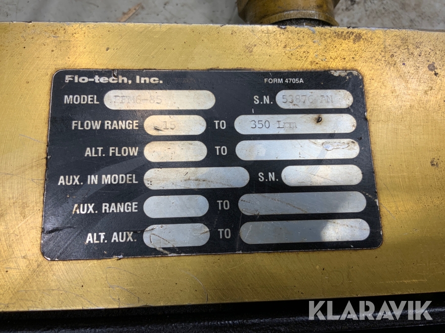 Flödesmätare Flo-tech PFM6-85, Umeå, Klaravik auktioner